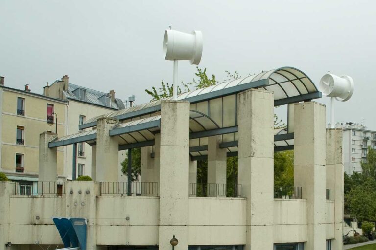 Photos of Building Integrated and Rooftop Wind Turbines – WIND WORKS